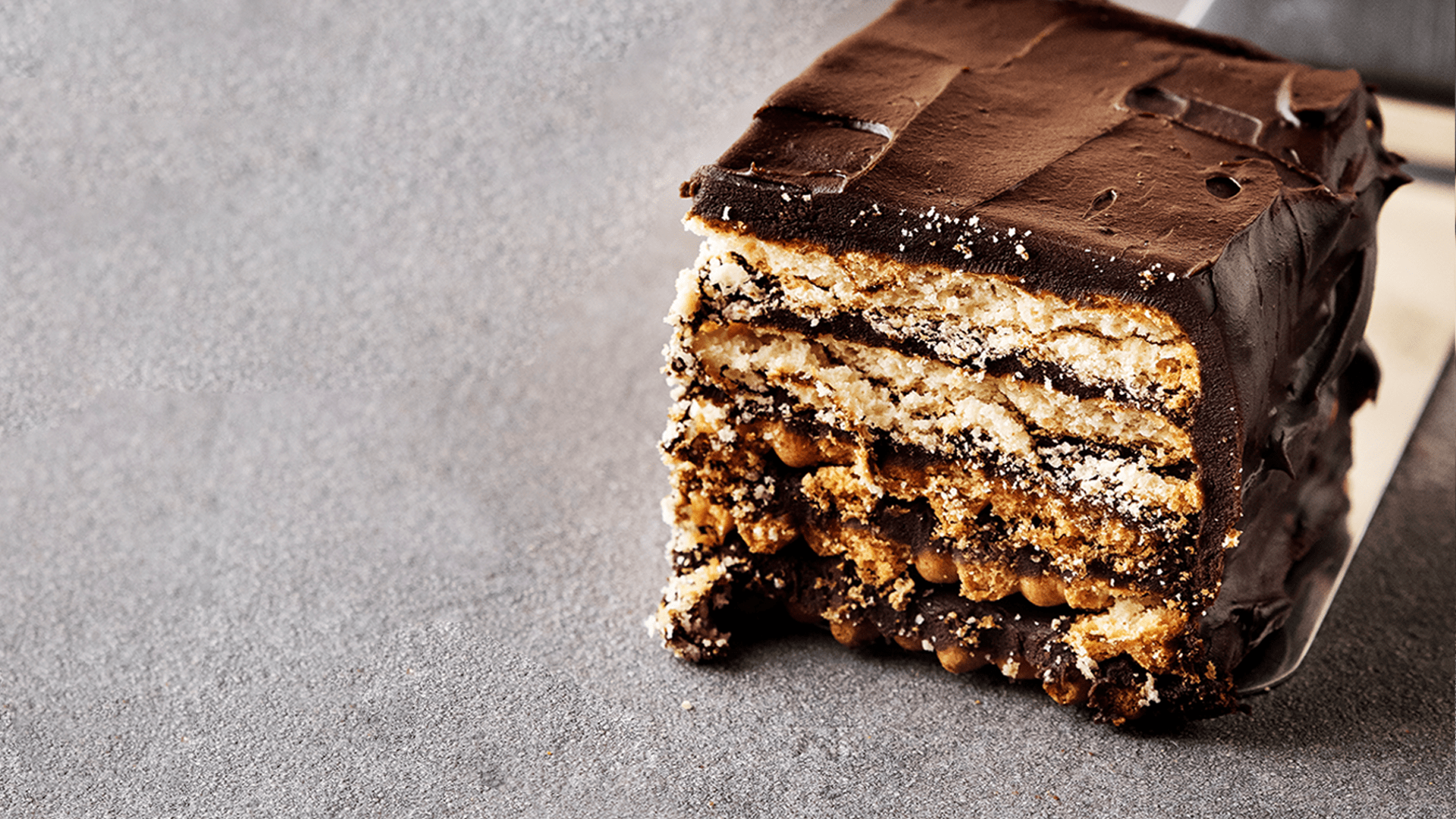 Posna torta sa keksom i pudingom — Volim poslastice