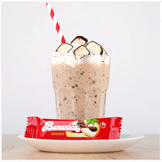 Bananica milkšejk — Volim poslastice