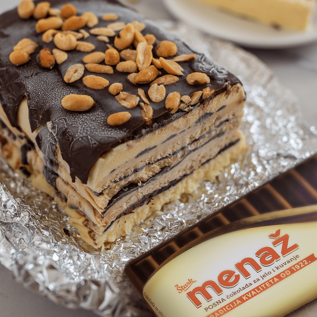 Čokoladna sladoled torta — Volim poslastice