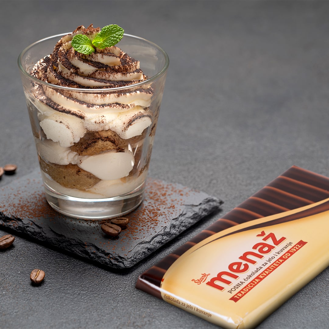 Tiramisu sa instant kafom — Volim poslastice